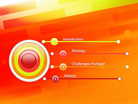 Abstract Red Orange Diagonal Glowing Stripe PowerPoint Template ...