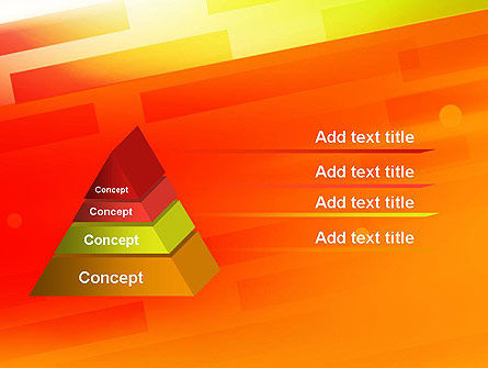Abstract Red Orange Diagonal Glowing Stripe PowerPoint Template ...