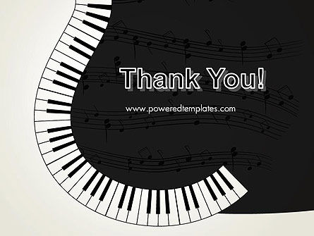 Guitar and Piano Art PowerPoint Template, Backgrounds | 13778 ...