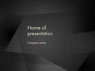 Black Abstract PowerPoint Template, Backgrounds | 13818 ...