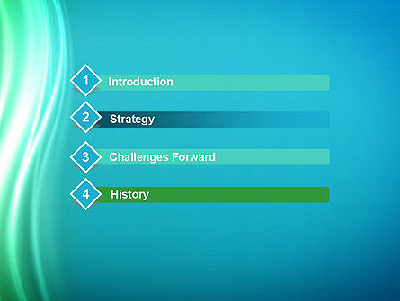Flowing Waves PowerPoint Template, Backgrounds | 13912 ...