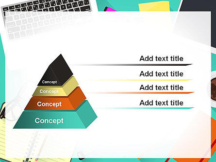 Office Desktop Workspace PowerPoint Template, Backgrounds | 13928 ...