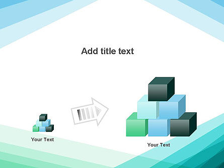 Diagonal Lines Against White Background PowerPoint Template ...