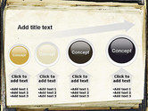 Old Notebook PowerPoint Template, Backgrounds | 14055 | PoweredTemplate.com