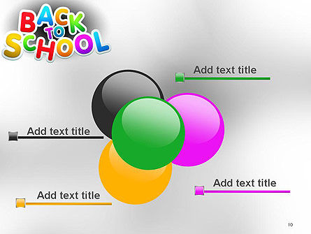 Welcome Back To School PowerPoint Template, Backgrounds | 14097 ...