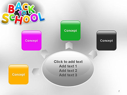 Welcome Back To School PowerPoint Template, Backgrounds | 14097 ...