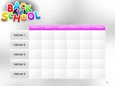 Welcome Back To School PowerPoint Template, Backgrounds | 14097 ...