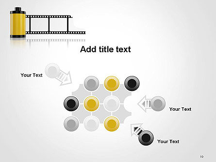 Camera Film Roll PowerPoint Template, Backgrounds | 14143 ...