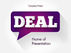 Word Deal - Free Presentation Template for Google Slides and PowerPoint ...