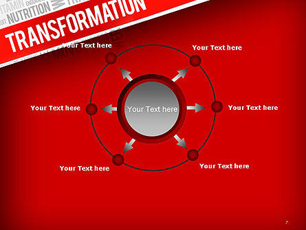 Transformation Word Cloud PowerPoint Template, Backgrounds | 14183 ...