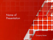 Red Tiled Squares Abstract - Free Presentation Template for Google ...
