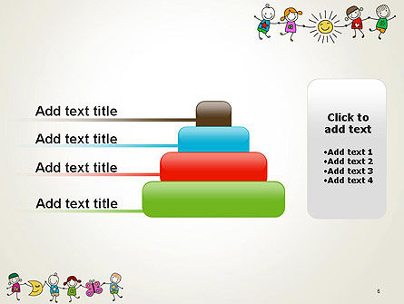 Childish Drawings PowerPoint Template, Backgrounds | 14203 ...