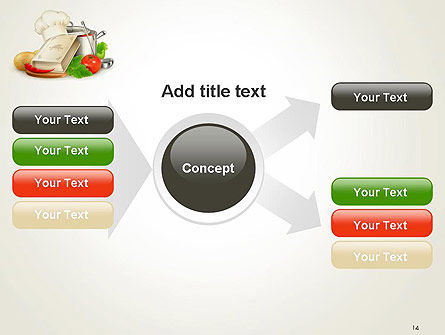 Cookbook PowerPoint Template, Backgrounds | 14209 | PoweredTemplate.com