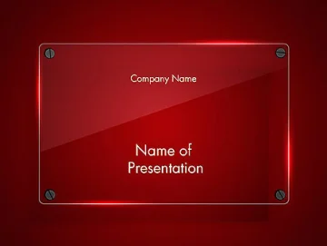 Name Plate Template Powerpoint