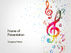 Falling Colorful Music Notes PowerPoint Template, Backgrounds | 14425 ...