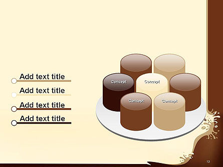 Coffee Splash and Beans PowerPoint Template, Backgrounds | 14516 ...
