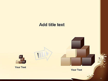 Coffee Splash and Beans PowerPoint Template, Backgrounds | 14516 ...