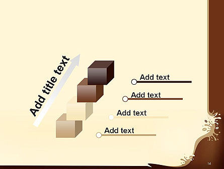 Coffee Splash and Beans PowerPoint Template, Backgrounds | 14516 ...