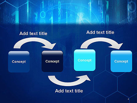 Digital Abstract Background with Skull PowerPoint Template, Backgrounds ...