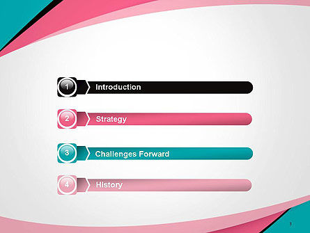 Abstract Background with Curve Line Pattern PowerPoint Template ...