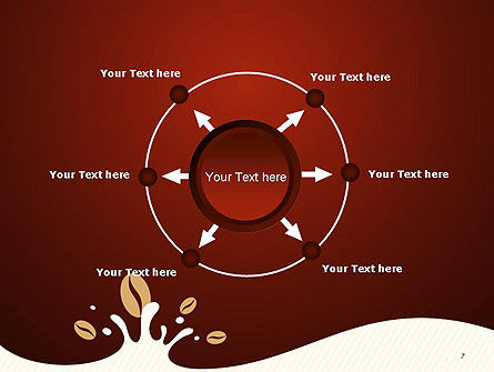 Espresso Flavored Abstract Background PowerPoint Template, Backgrounds ...