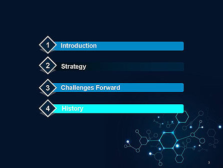 Connected Hexagons PowerPoint Template, Backgrounds | 14594 ...