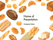Bread Background PowerPoint Template, Backgrounds | 14663 ...