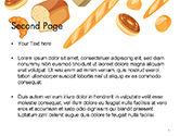 Templat PowerPoint Latar Belakang Roti, Gambar Latar | 14663 ...