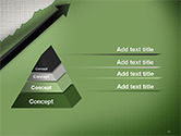Straight Diagonal Arrow PowerPoint Template, Backgrounds | 14679 ...