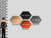 Security Guard Illustration PowerPoint Template, Backgrounds | 14755 ...