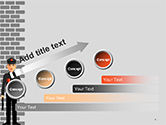 Security Guard Illustration PowerPoint Template, Backgrounds | 14755 ...
