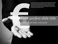 Businessman Holding Euro Sign - Free Presentation Template for Google ...