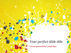 Paint Stains on Yellow Background - Free Presentation Template for ...