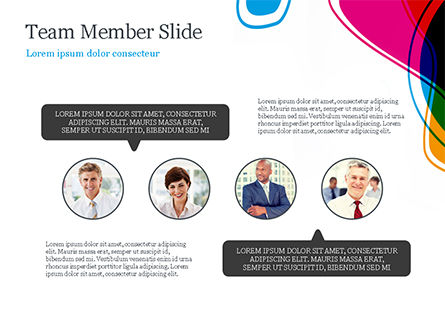 Abstract Color Spots PowerPoint Template, Backgrounds | 14914 ...