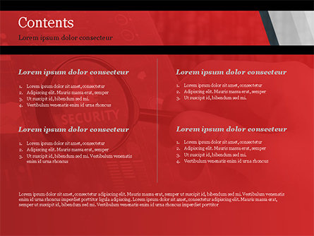 Information Data Security Concept Powerpoint Template Backgrounds