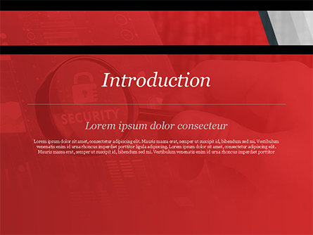 Information Data Security Concept Powerpoint Template Backgrounds