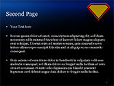 Superman Sign Frame PowerPoint Template, Backgrounds | 14958 ...