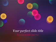 Bokeh Defocused Lights - Free Presentation Template for Google Slides ...