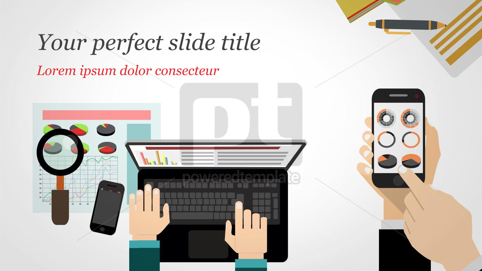 Financial Analysts PowerPoint Template, Backgrounds | 15075 ...