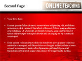 Online Teaching - Free Presentation Template for Google Slides and ...