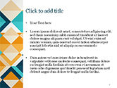 Triangle Pattern Design Background PowerPoint Template, Backgrounds ...
