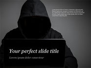 Computer Hacker Word Template 15280 | PoweredTemplate.com