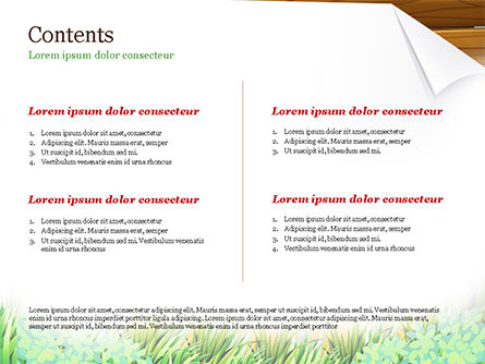 Girl Scout PowerPoint Template, Backgrounds | 15292 | PoweredTemplate.com