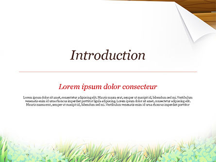 Girl Scout PowerPoint Template, Backgrounds | 15292 | PoweredTemplate.com