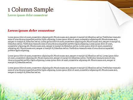 Girl Scout PowerPoint Template, Backgrounds | 15292 | PoweredTemplate.com