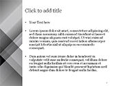 Gray Diagonal Stripes PowerPoint Template, Backgrounds | 15308 ...
