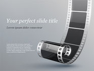 Black Film Strip PowerPoint Template, Backgrounds | 15324 ...