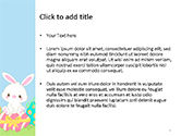 Adorable Easter Bunny PowerPoint Template, Backgrounds | 15513 ...
