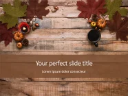 Autumn Pumpkin Decoration - Free Presentation Template for Google ...