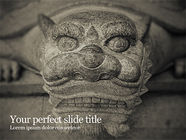 Chinese Dragon Statue - Presentation Template for Google Slides and ...
